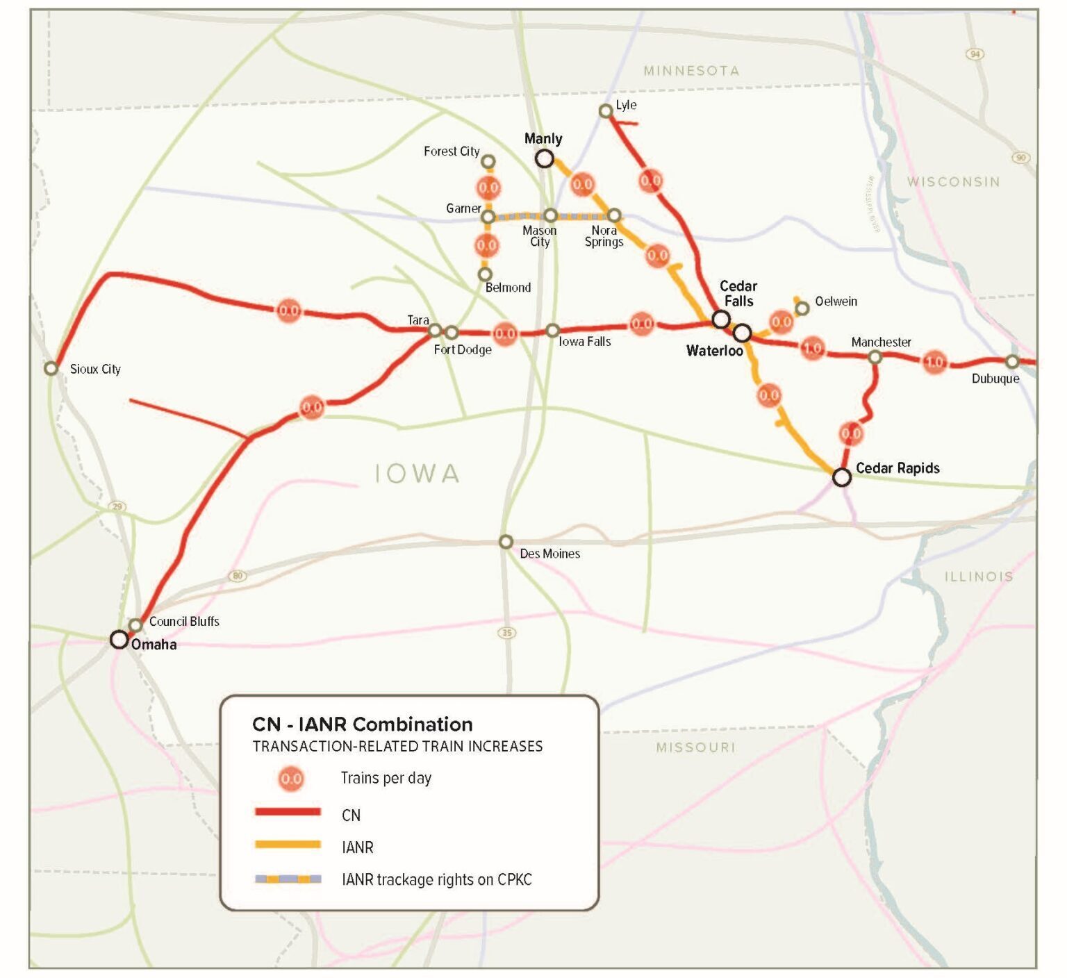 Resources About the CN-Iowa Northern Combination - CN and Iowa Northern ...